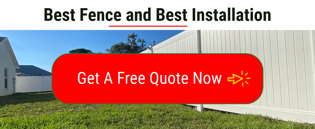 The Best Vinyl Fence Company in Port St Lucie Area
